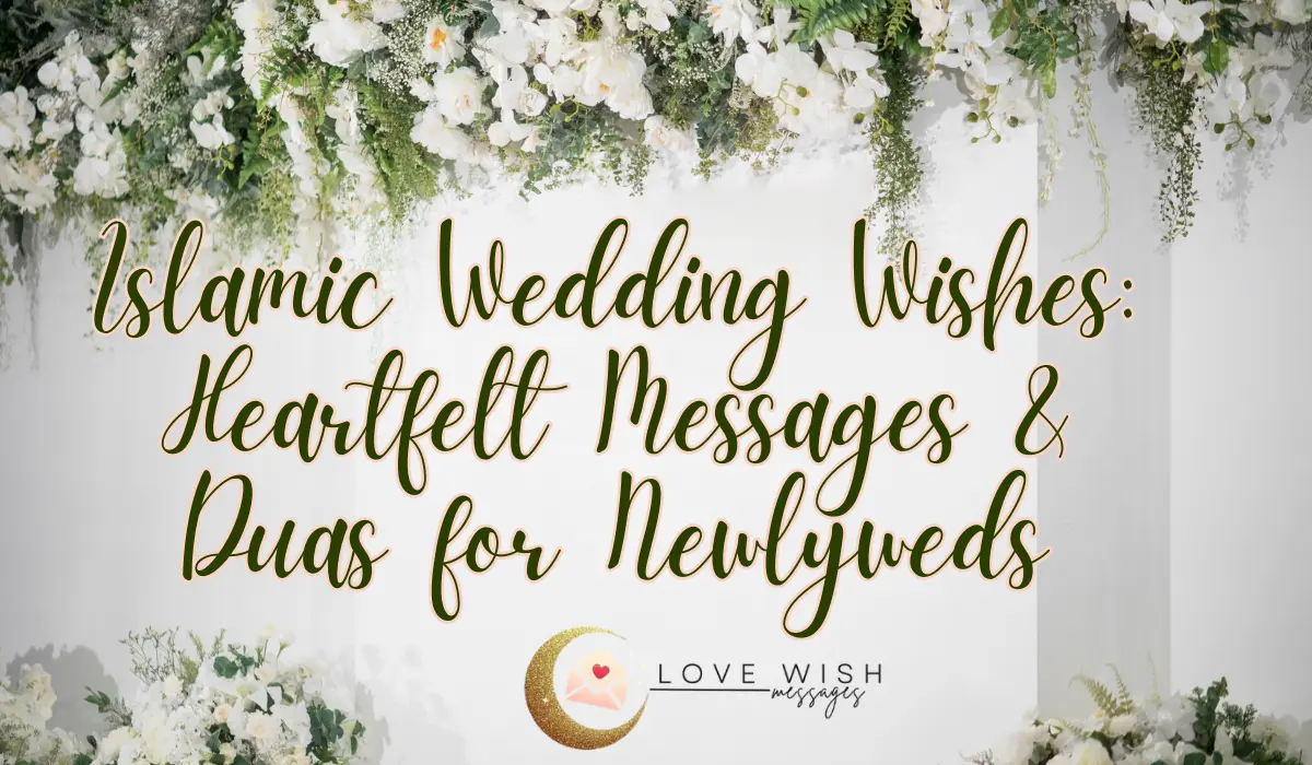Islamic Wedding Wishes & Duas for Newlyweds