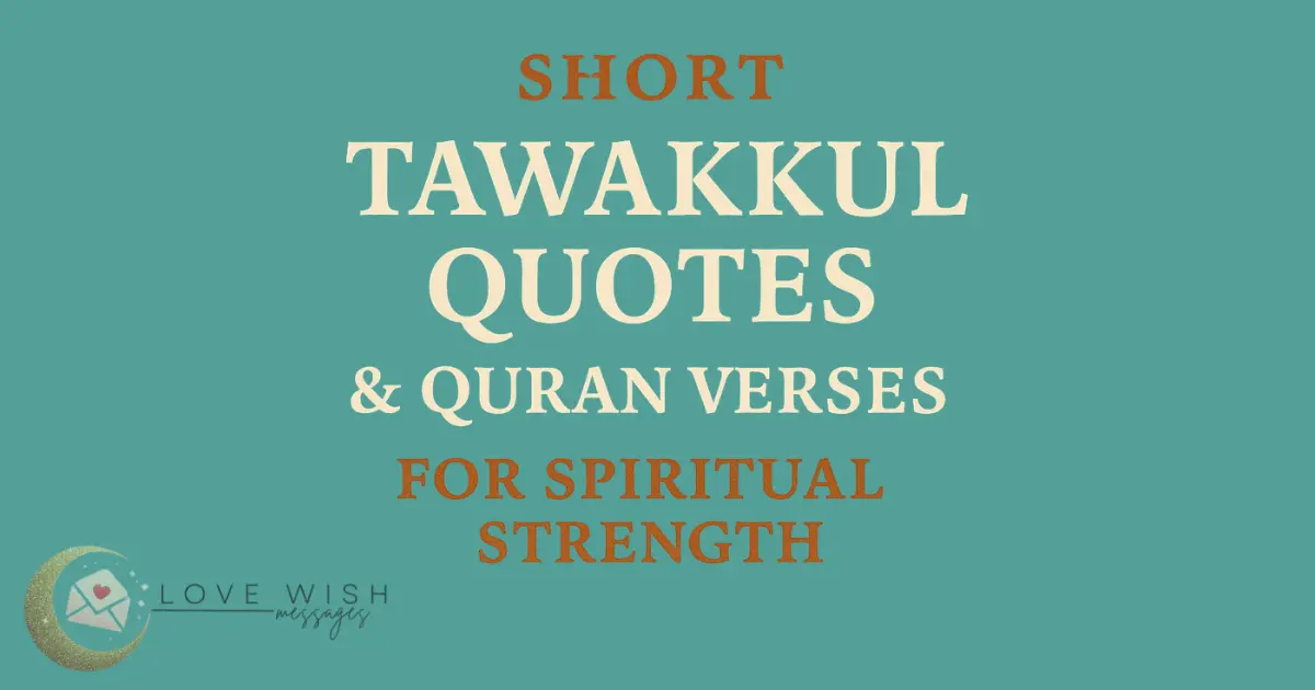 45+ Trust Allah Quotes in English | Tawakkul & Quran Verses